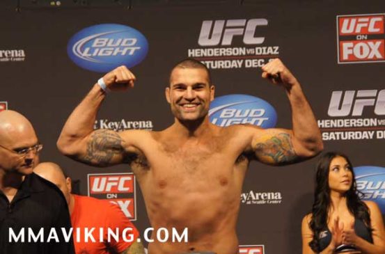 Gustafsson Versus Shogun Weigh-in (Pictures)