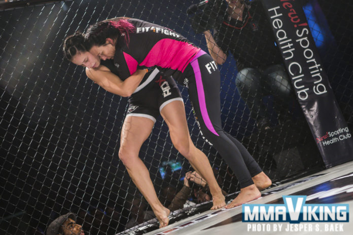 Cageside Photos : Maria Hougaard Djursaa versus Alexandra Buch at EUMMA 7