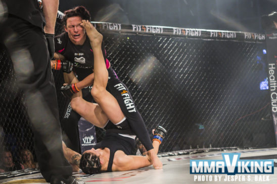 Cageside Photos : Maria Hougaard Djursaa versus Alexandra Buch at EUMMA 7
