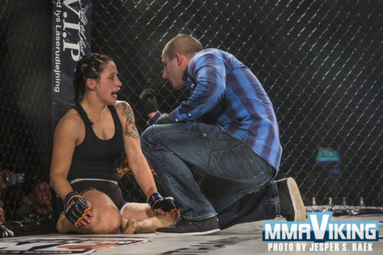 Cageside Photos : Maria Hougaard Djursaa versus Alexandra Buch at EUMMA 7