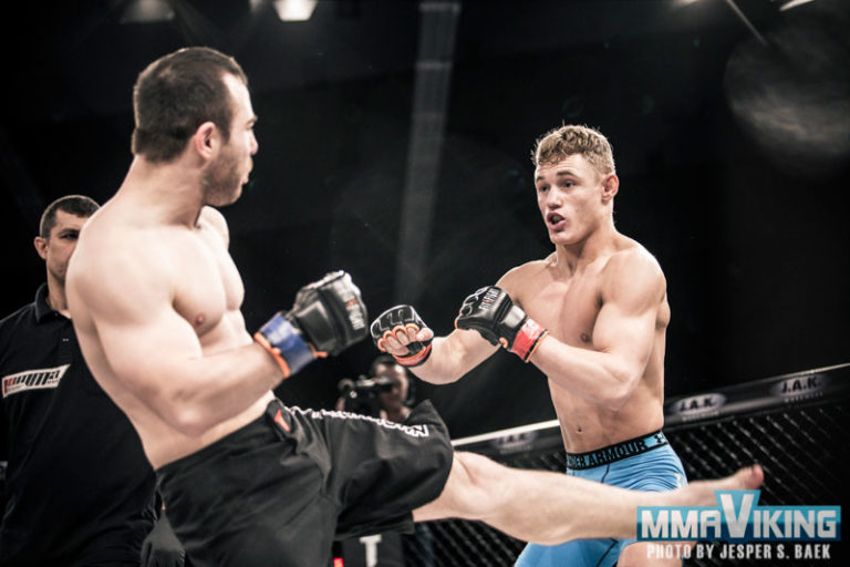 Cageside Photos : Jonas Mågård vs. Eduard Heinz at European MMA 8
