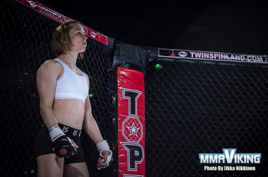 Cageside photos: Vuokko Katainen vs. Kate Jackson at Fight Night X