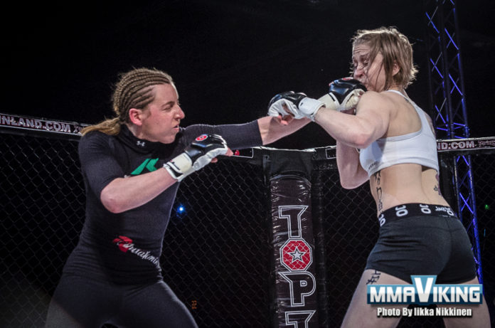 Cageside photos: Vuokko Katainen vs. Kate Jackson at Fight Night X