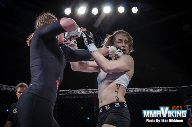 Cageside photos: Vuokko Katainen vs. Kate Jackson at Fight Night X