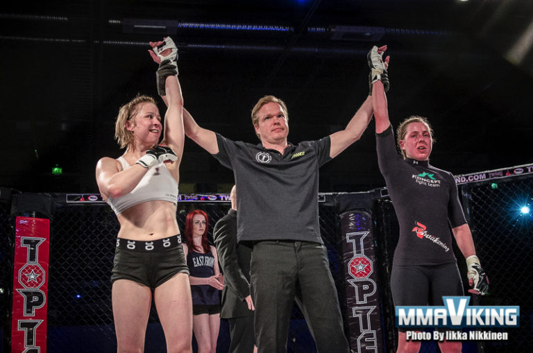 Cageside photos: Vuokko Katainen vs. Kate Jackson at Fight Night X