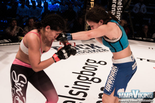 Cageside Photos : Pannie Kianzad vs Annalisa Bucci at SC X