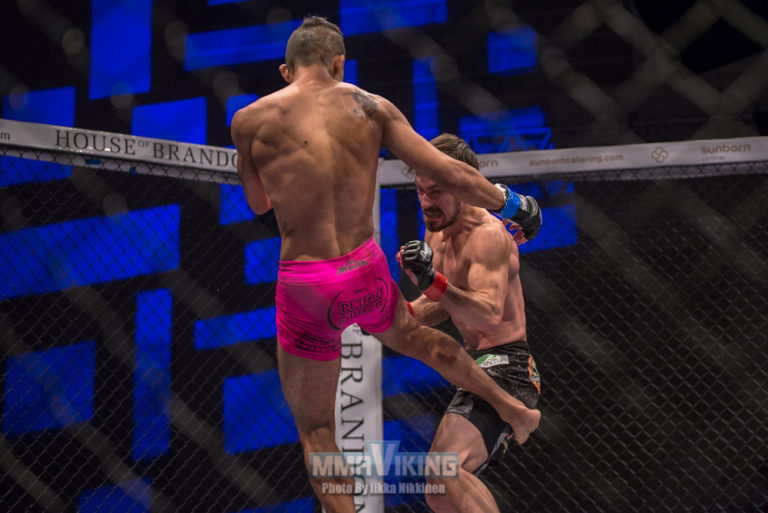 Cageside photos: Mikael Silander vs. Pedro Souza at Cage 33.