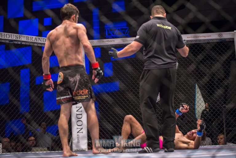 Cageside photos: Mikael Silander vs. Pedro Souza at Cage 33.