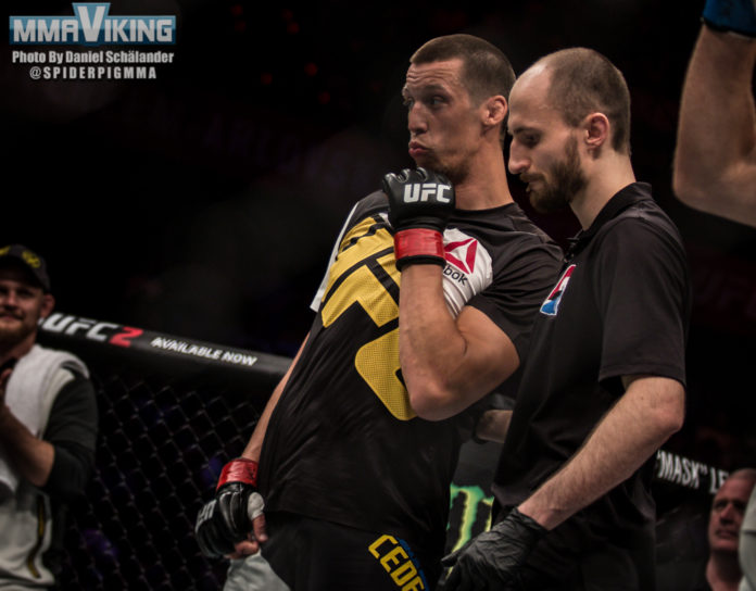 Cageside Photos : Magnus Cedenblad Dominates at UFC Rotterdam