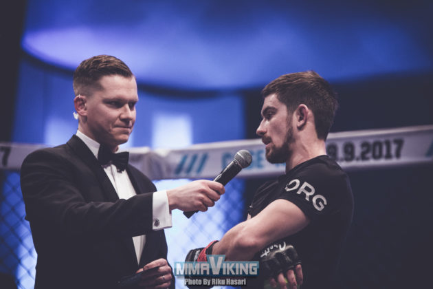 Cageside Photos : Mikael Silander Wins at CAGE 39