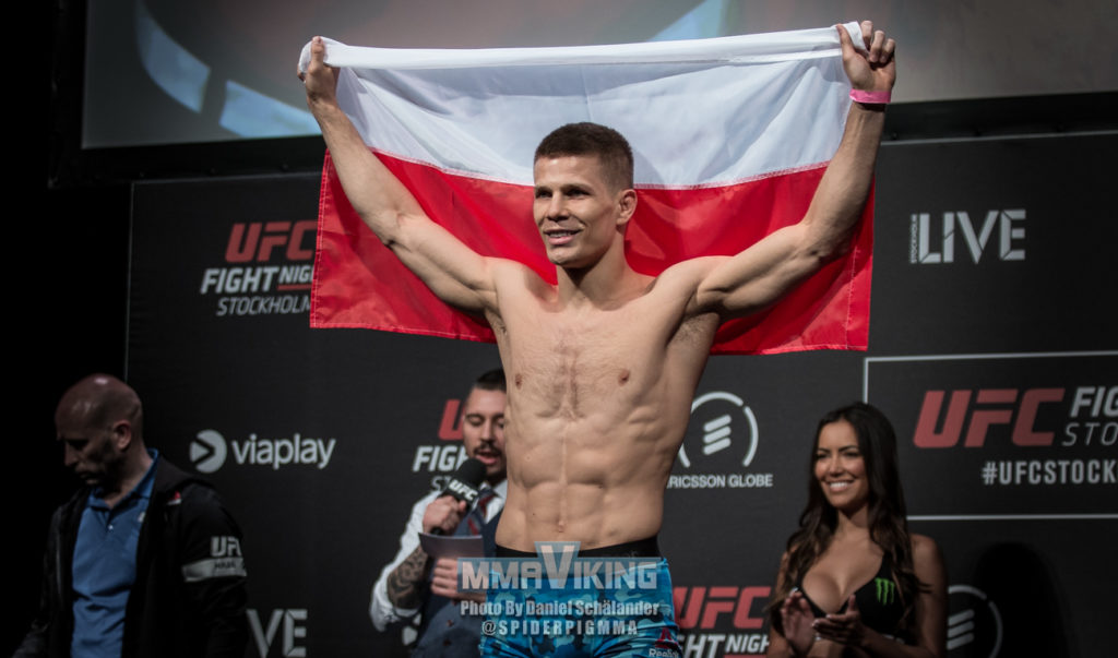 Weigh-in Pics : Damir Hadzovic at UFC Stockholm