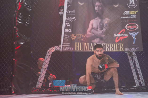 Photos: Hannan Housmand vs. Denis Ignatiev at Carelia Fight 13.