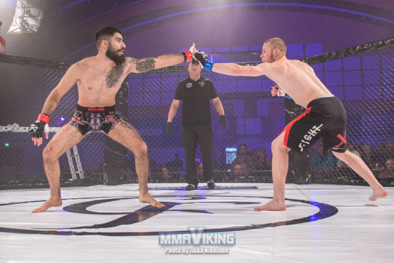 Photos: Hannan Housmand vs. Denis Ignatiev at Carelia Fight 13.
