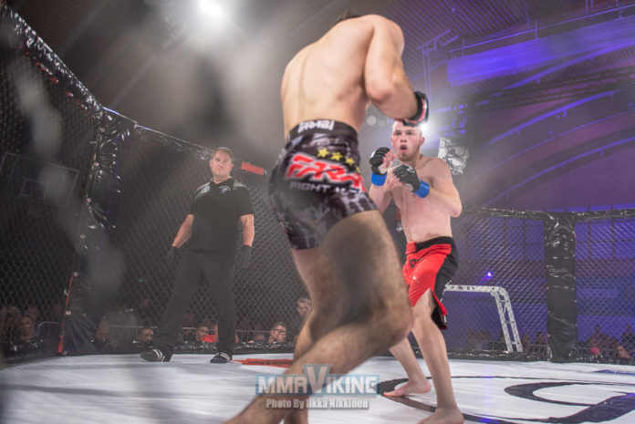 Photos: Hannan Housmand vs. Denis Ignatiev at Carelia Fight 13.
