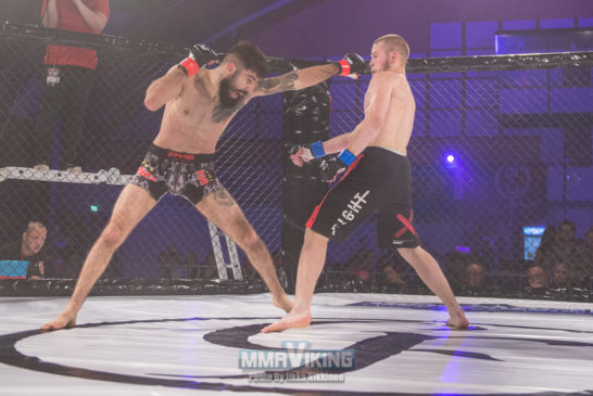 Photos: Hannan Housmand vs. Denis Ignatiev at Carelia Fight 13.
