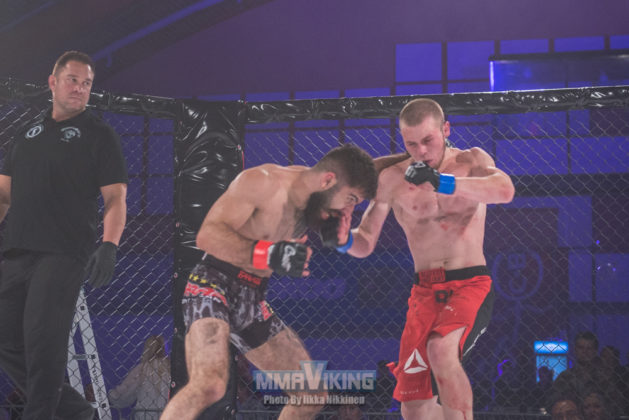 Photos: Hannan Housmand vs. Denis Ignatiev at Carelia Fight 13.