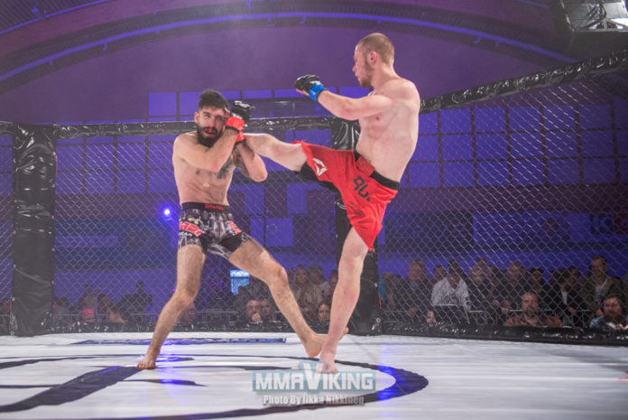 Photos: Hannan Housmand vs. Denis Ignatiev at Carelia Fight 13.