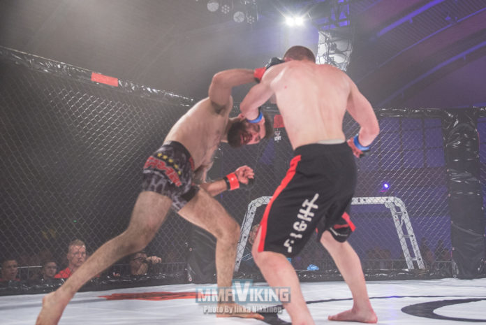 Photos: Hannan Housmand vs. Denis Ignatiev at Carelia Fight 13.