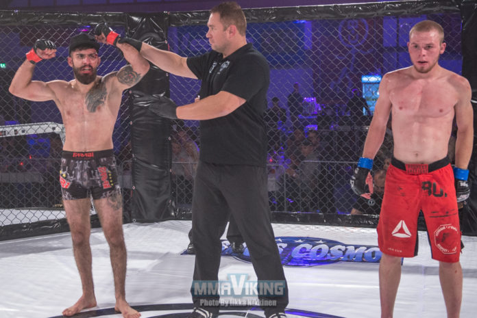 Photos: Hannan Housmand vs. Denis Ignatiev at Carelia Fight 13.