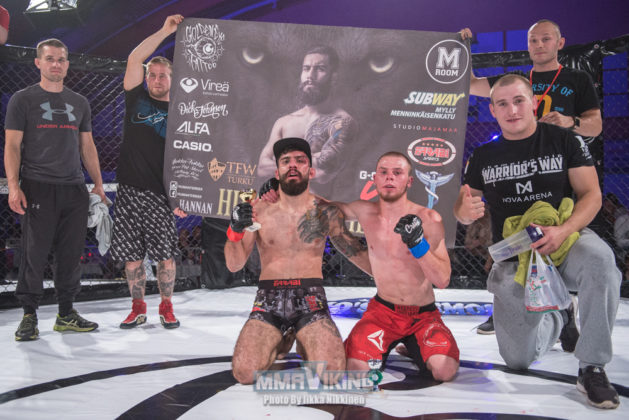 Photos: Hannan Housmand vs. Denis Ignatiev at Carelia Fight 13.