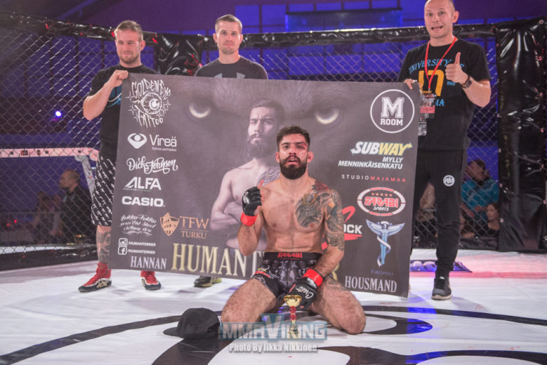 Photos: Hannan Housmand vs. Denis Ignatiev at Carelia Fight 13.