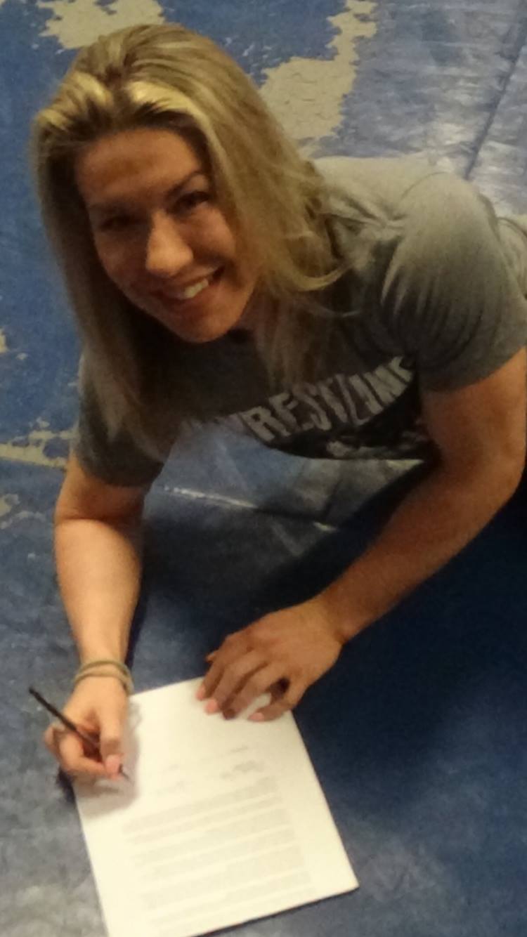 Celine Haga Books Title Fight with Fusion Fight League