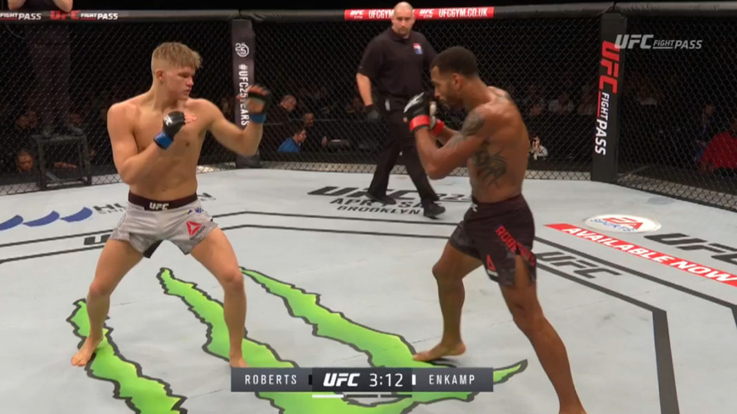 Enkamp Stopped in First at UFC London 'I feel a bit disappointed'