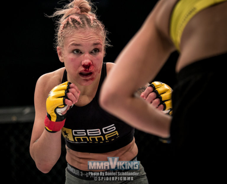 Cageside Photos: Malin Hermansson vs. Cornelia Holm at CW93