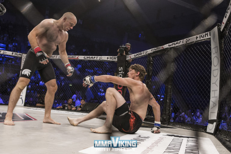 Fight Photos : Mark O. Madsen Lands the M-Bomb at Danish MMA Night 1