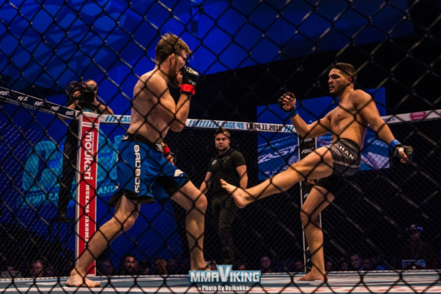 Photos : Niko Myllynen versus Amin Ayoub at Cage 44