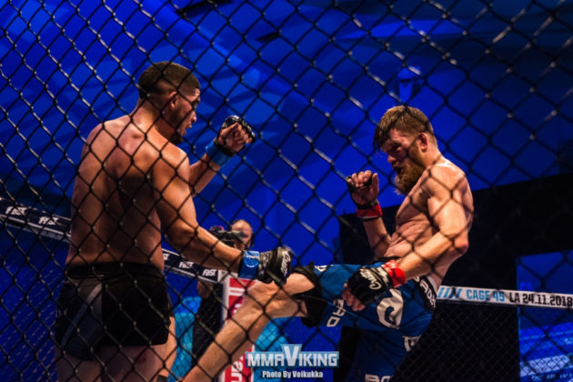 Photos : Niko Myllynen versus Amin Ayoub at Cage 44
