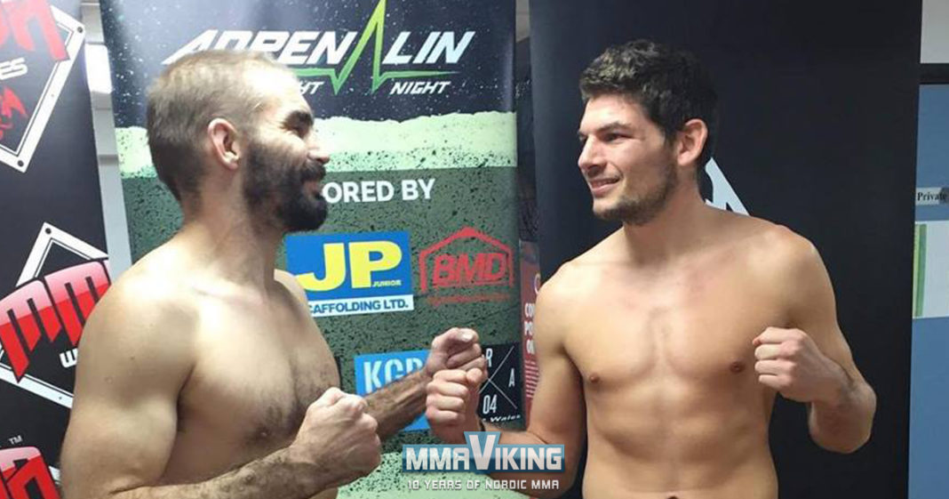 Ole Magnor Wins Slugfest Main Event at Adrenalin Fight Night