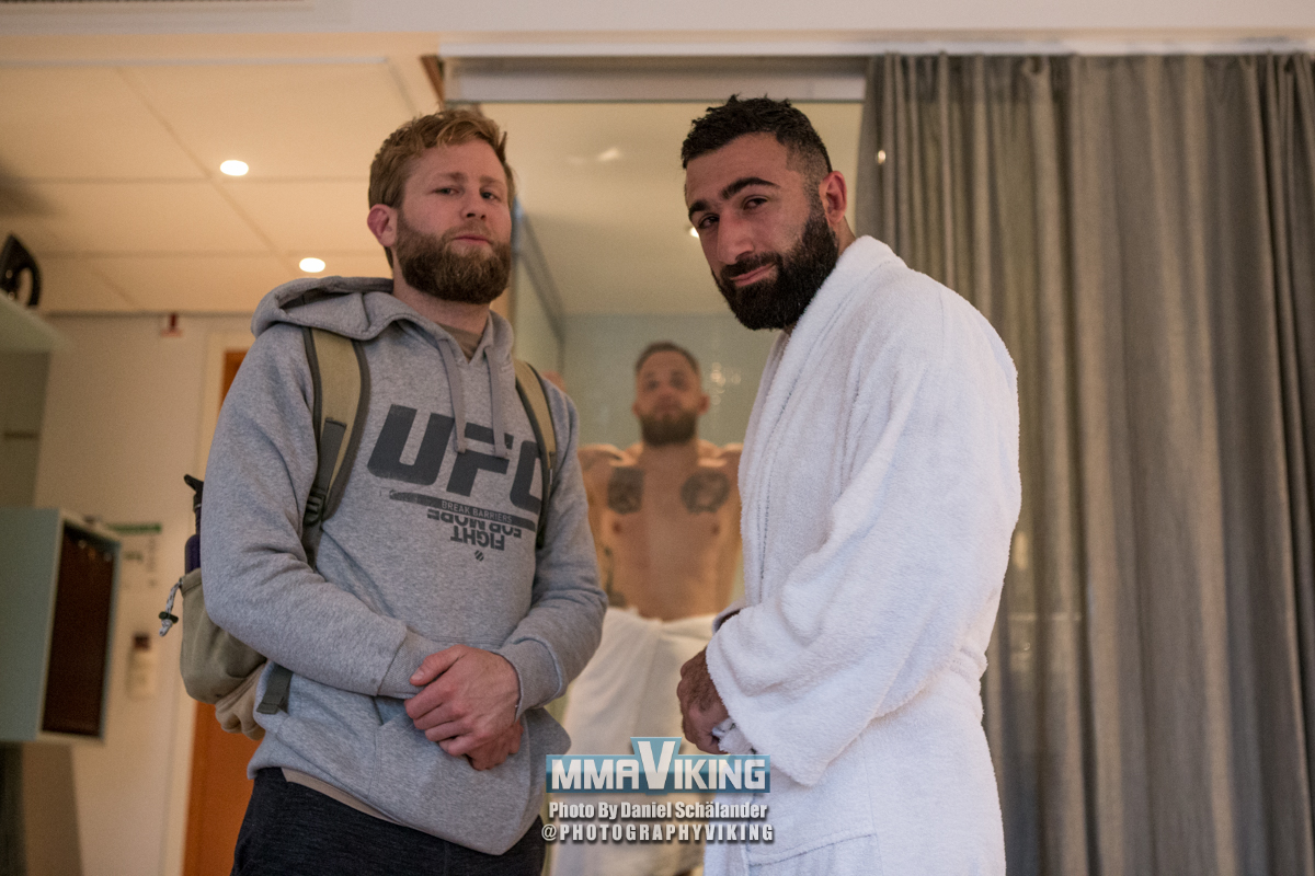 Photos : Rostem Akman's Weight Cut Process for UFC Debut