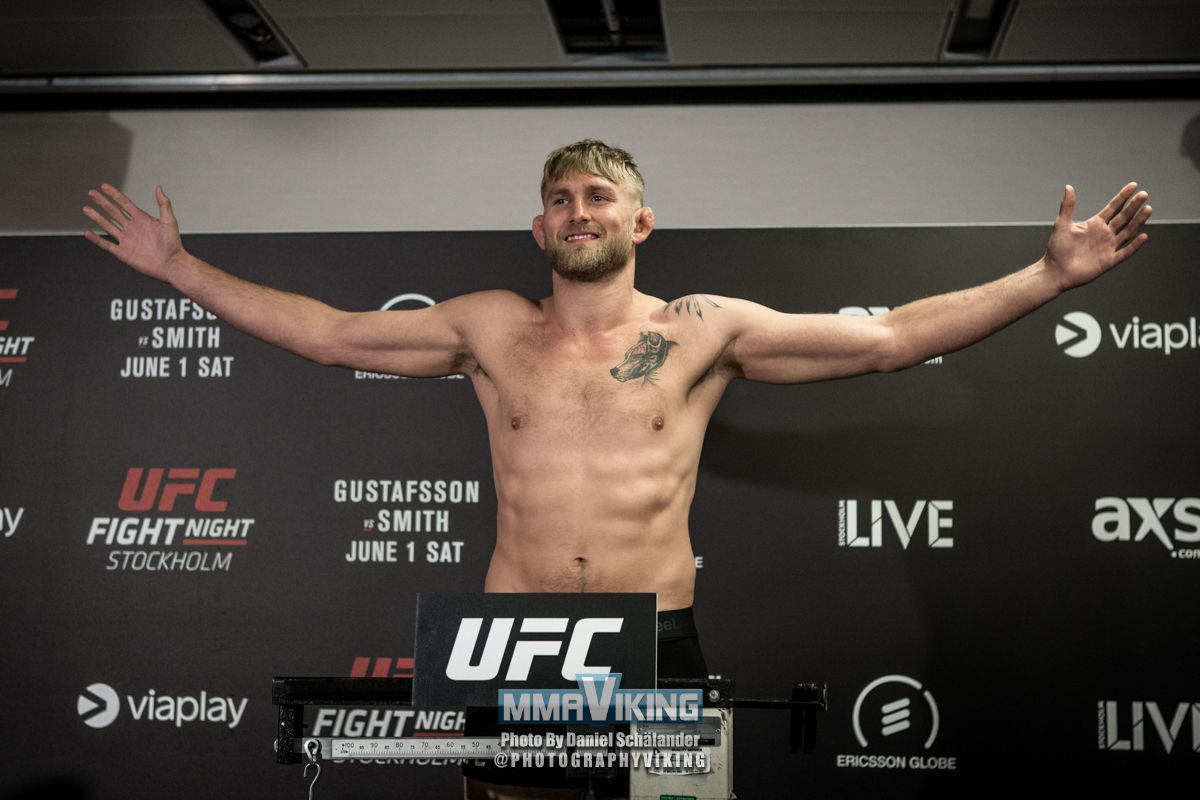 Photos : Nordic Fighters at UFC Sweden 6 Official Weigh-ins