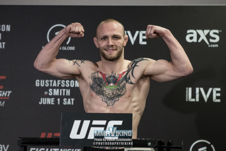 Photos : Nordic Fighters at UFC Sweden 6 Official Weigh-ins