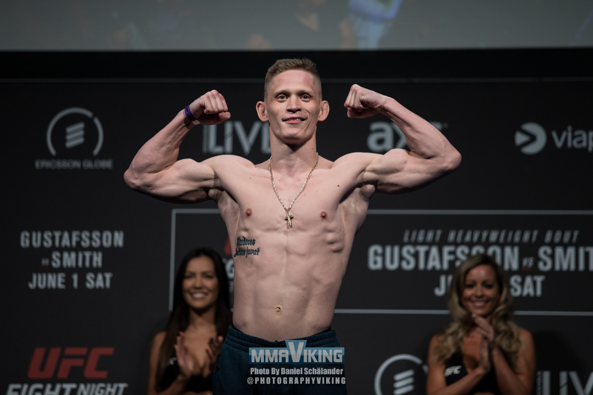 Weigh In Photos Rostem Akman At Ufc Sweden 6