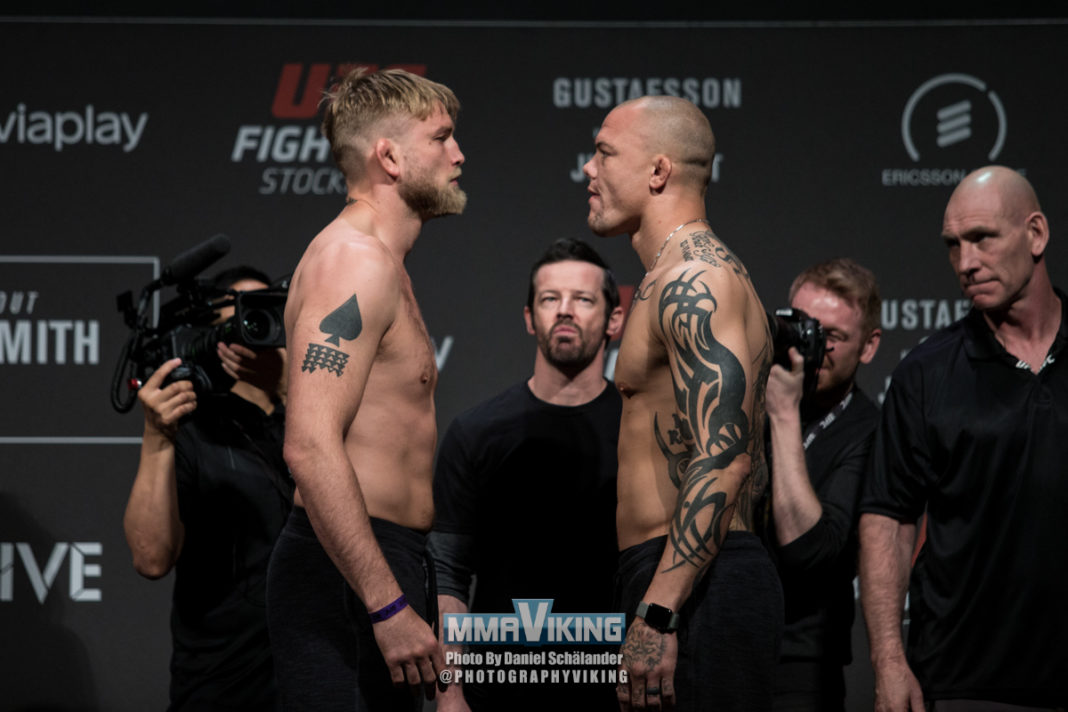 Weigh-in Photos : Alexander Gustafsson at UFC Sweden 6