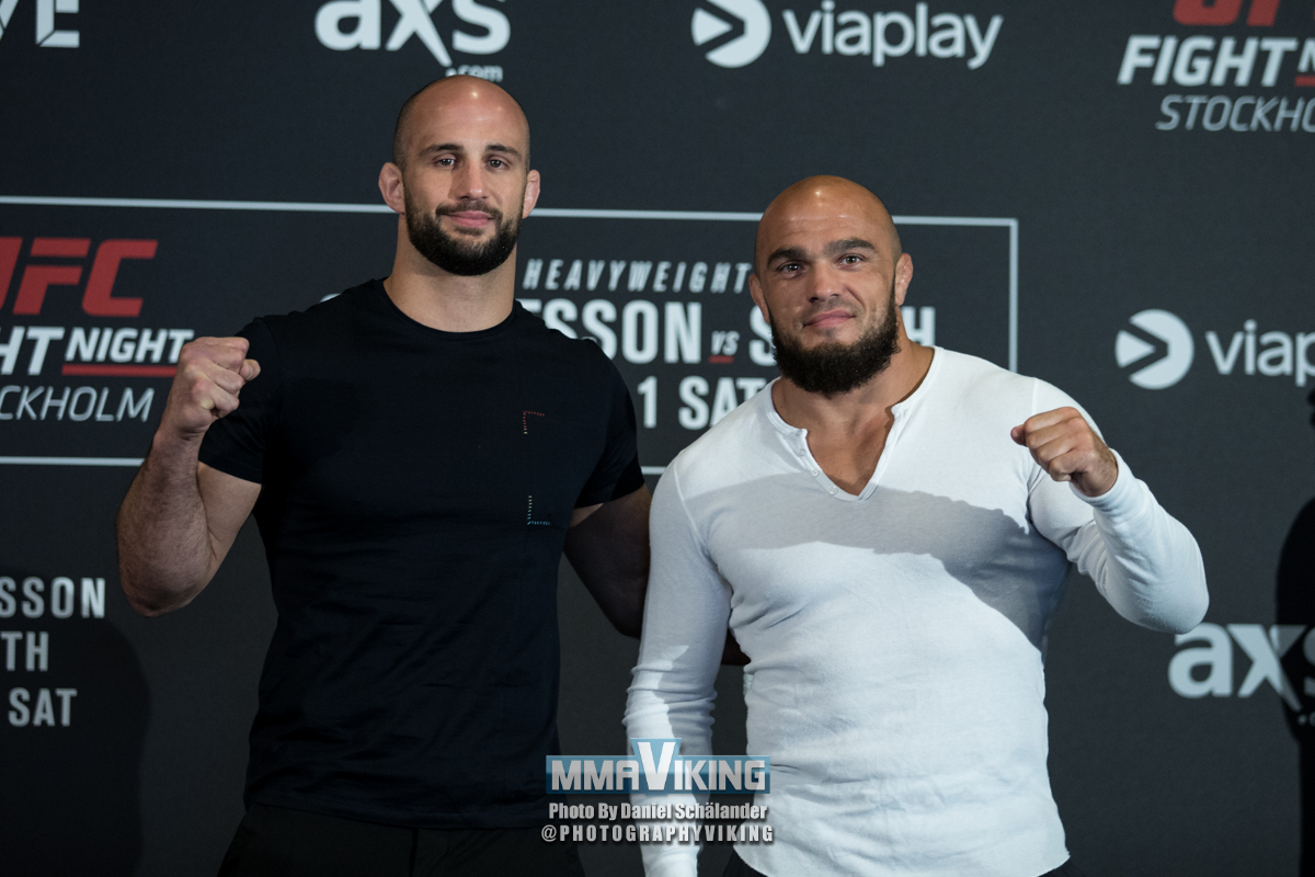 Photos : All Business as Latifi and Oezdemir Face Off