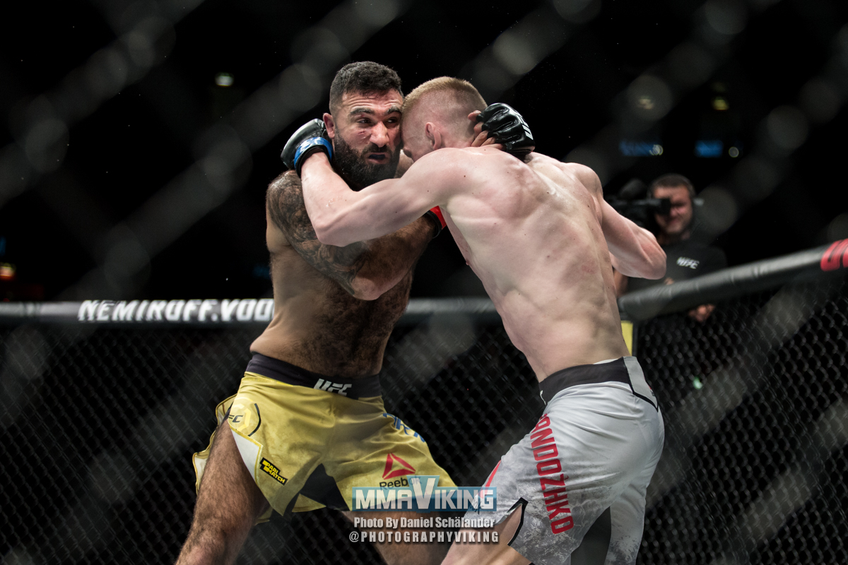 Fight Photos : Rostem Akman Loses in Debut at UFC Stockholm 6